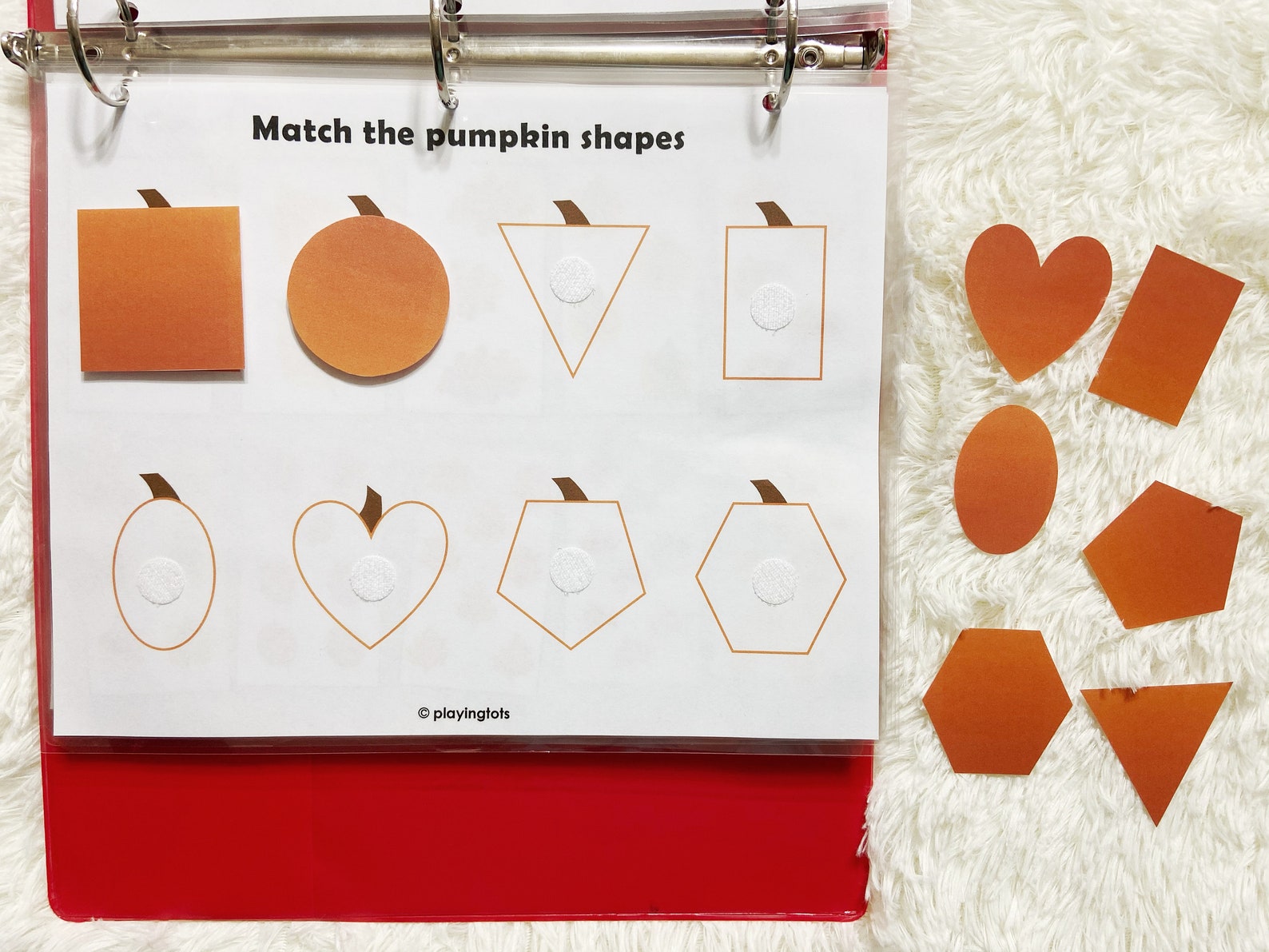 Fall or Autumn Busy Book Printable for Toddlers Learning | Etsy