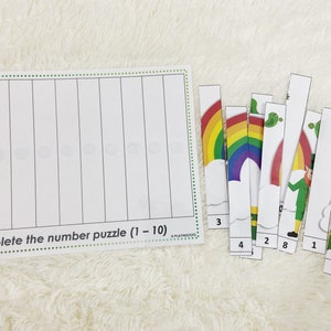 St Patricks Day Busy Book Printable for Toddlers, Quiet Book, Busy ...