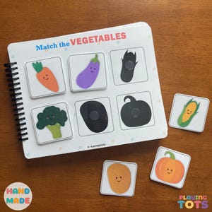 Toddler Busy Book, Fully Assembled, First Learning Binder, Fun Quiet ...