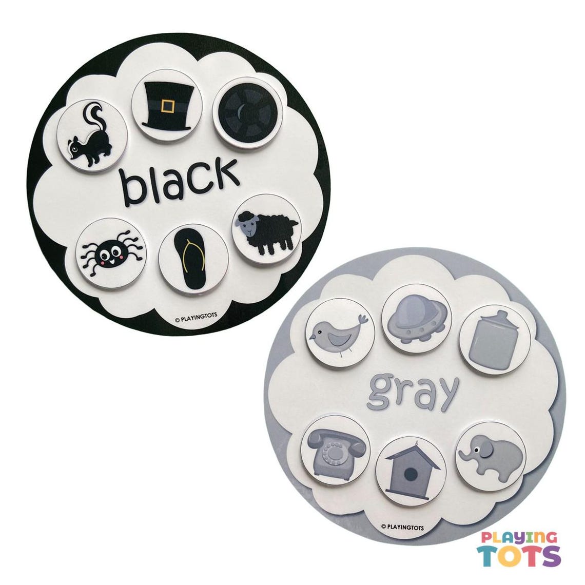 Colors Matching Activity Printable, Learn the Colors, Color Sorting ...