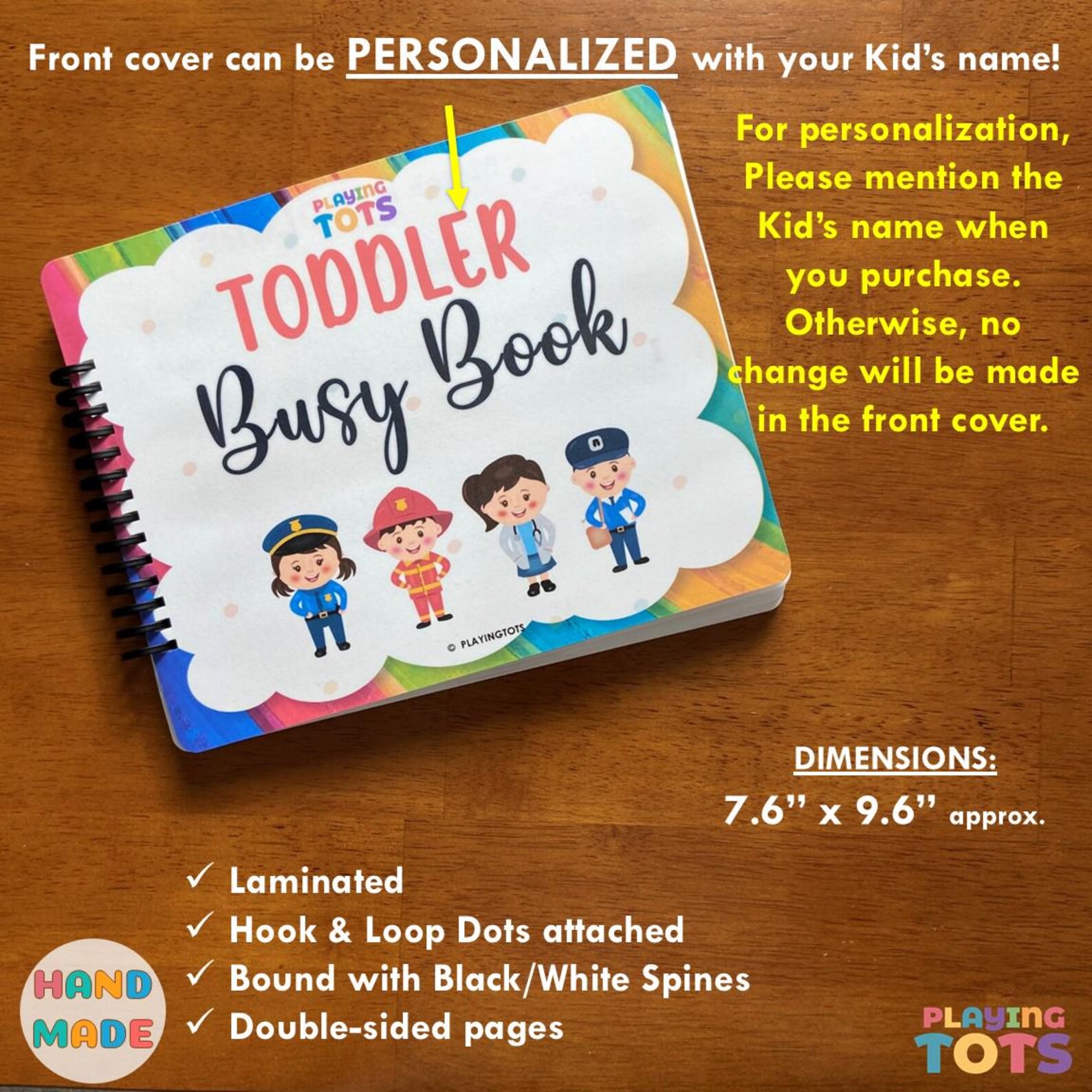 Toddler Busy Book, Fully Assembled, Learning Binder, Quiet Book ...