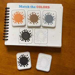 Toddler Mini Busy Book VOL2, Fully Assembled, First Learning Binder ...