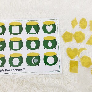 St Patricks Day Busy Book Printable for Toddlers, Quiet Book, Busy ...