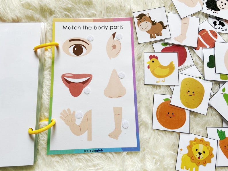 Toddler Mini Busy Book Printable Travel Size Activity Book - Etsy