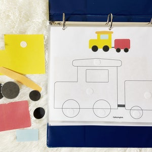 Vehicles Activity Sheets Printable for Busy Book Toddlers - Etsy
