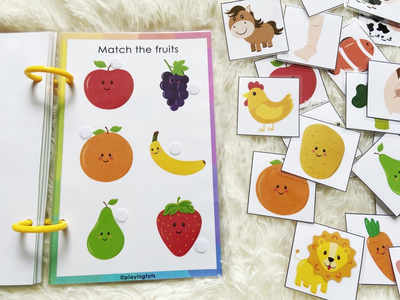 Toddler Mini Busy Book Printable Travel Size Activity Book - Etsy