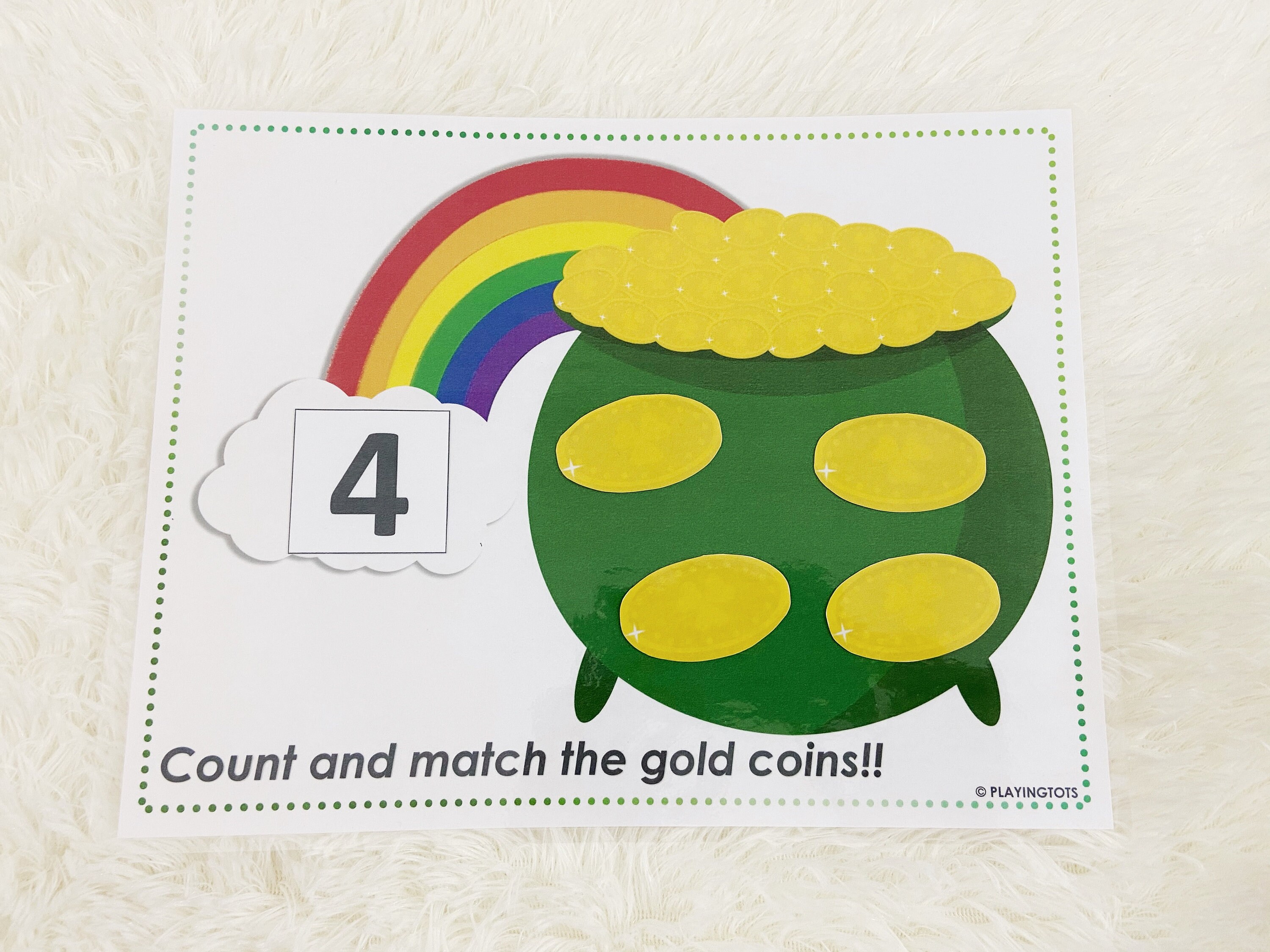 St Patricks Day Busy Book Printable for Toddlers, Quiet Book, Busy ...