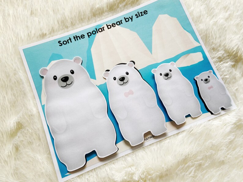 Arctic Animals Toddler Busy Book Printable, Learning Binder ...