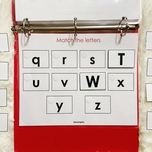 Matching Activities Printable, Toddler Busy Book Pages, Toddler ...