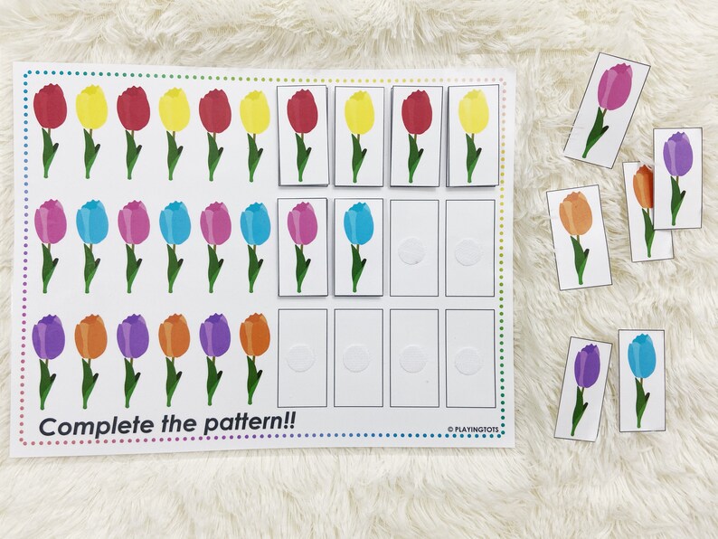 Spring Busy Book Printable Quiet Book Toddler Busy Books - Etsy