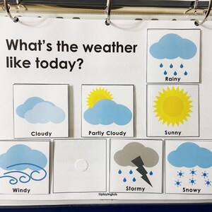 Morning Workbook Printable, Seasons, Weather, Days of the Week ...