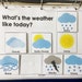 Morning Workbook Printable Seasons Weather Days of the - Etsy