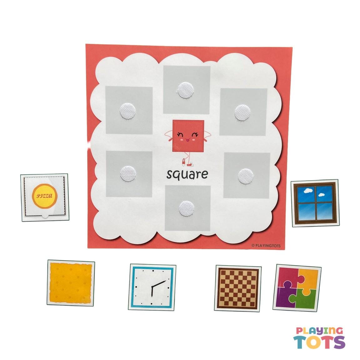 Shapes Pictures Sorting Activity Printable, Sort by Shape, Shapes ...
