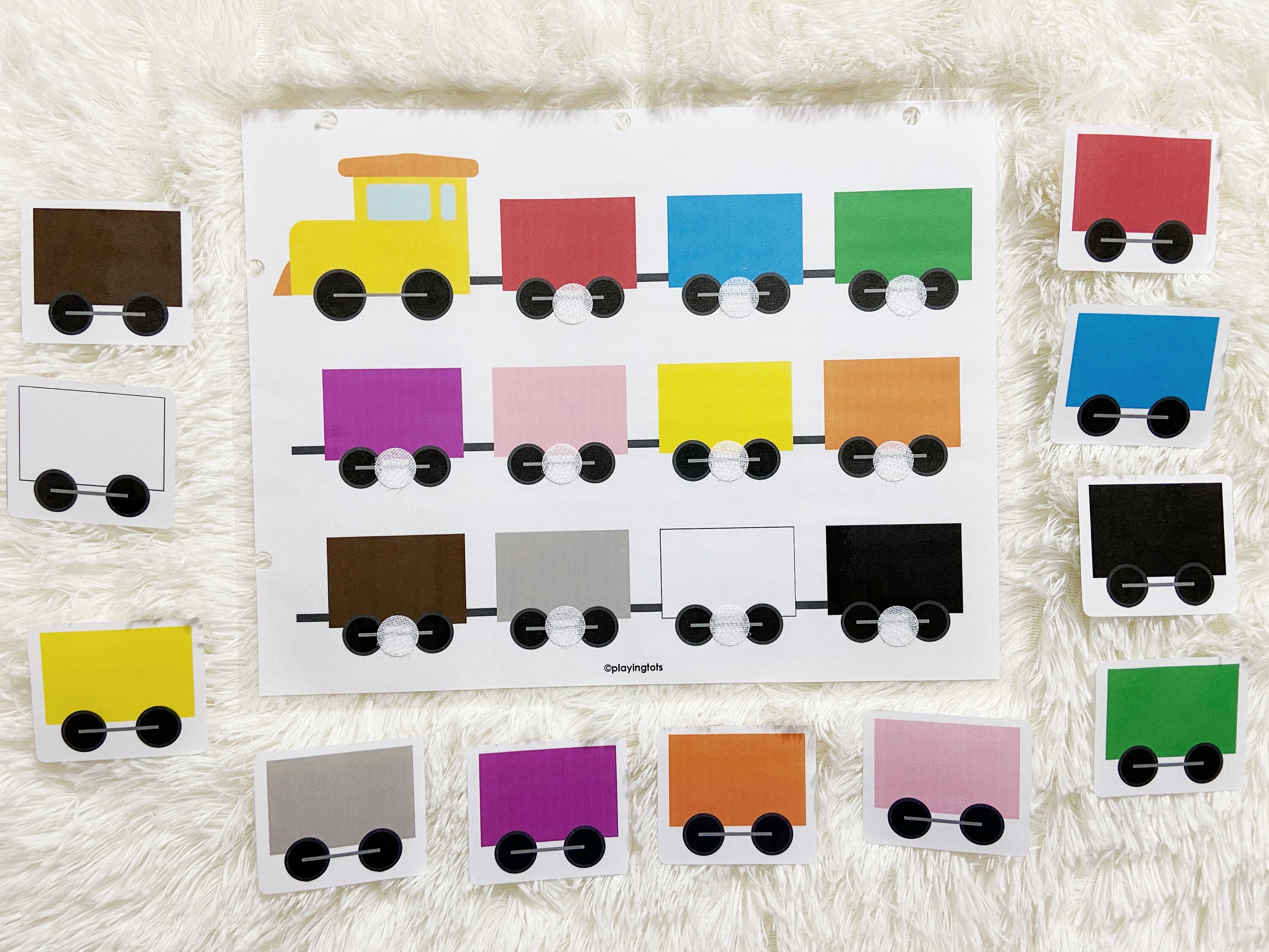 Colors and Shapes Matching Activity Printable Toddler Busy - Etsy