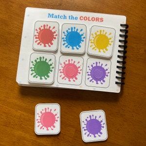 Toddler Mini Busy Book VOL2, Fully Assembled, First Learning Binder ...