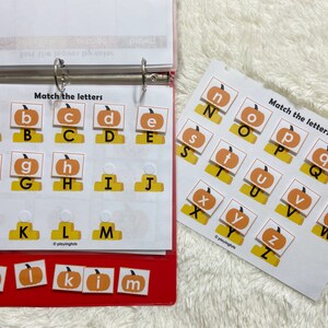 Fall or Autumn Busy Book Printable for Toddlers, Learning Activities ...