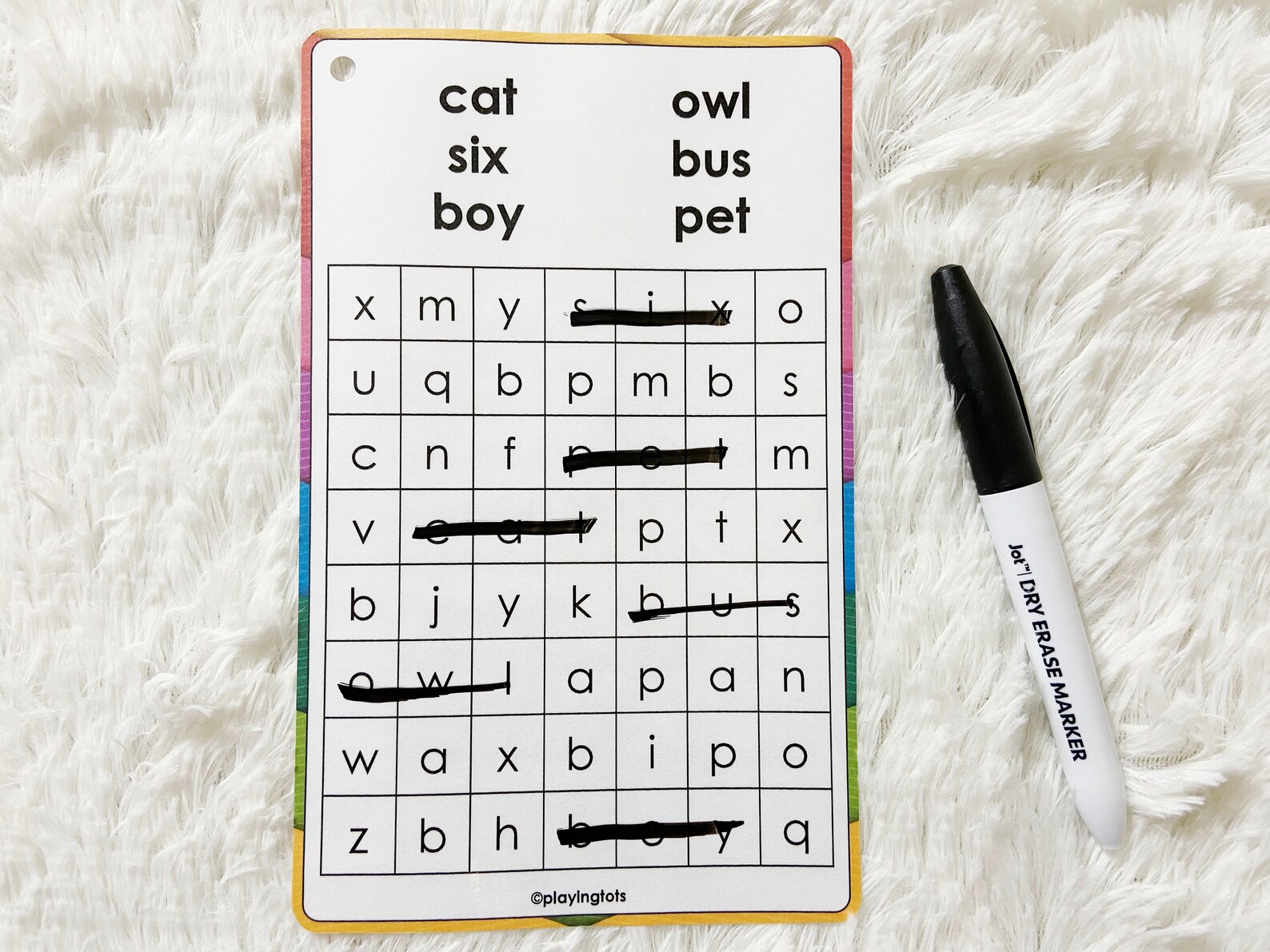 Word Search Activity Printable 3 Letter Words Words Games | Etsy