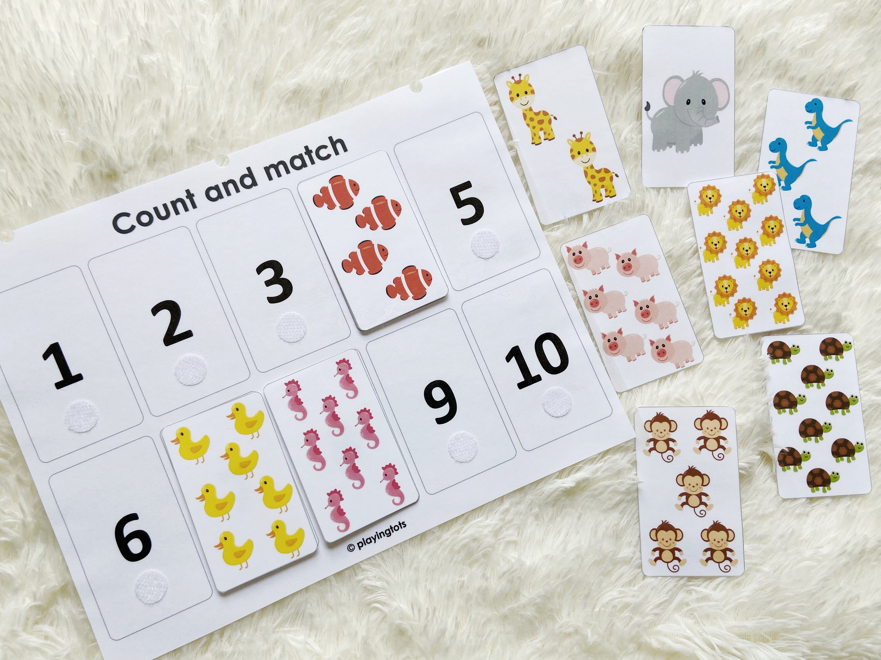 Math Preschool Learning Binder Printable Numbers Busy Book | Etsy Canada