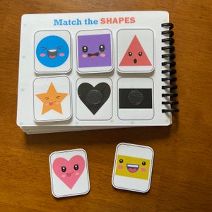 Toddler Mini Busy Book VOL2, Fully Assembled, First Learning Binder ...