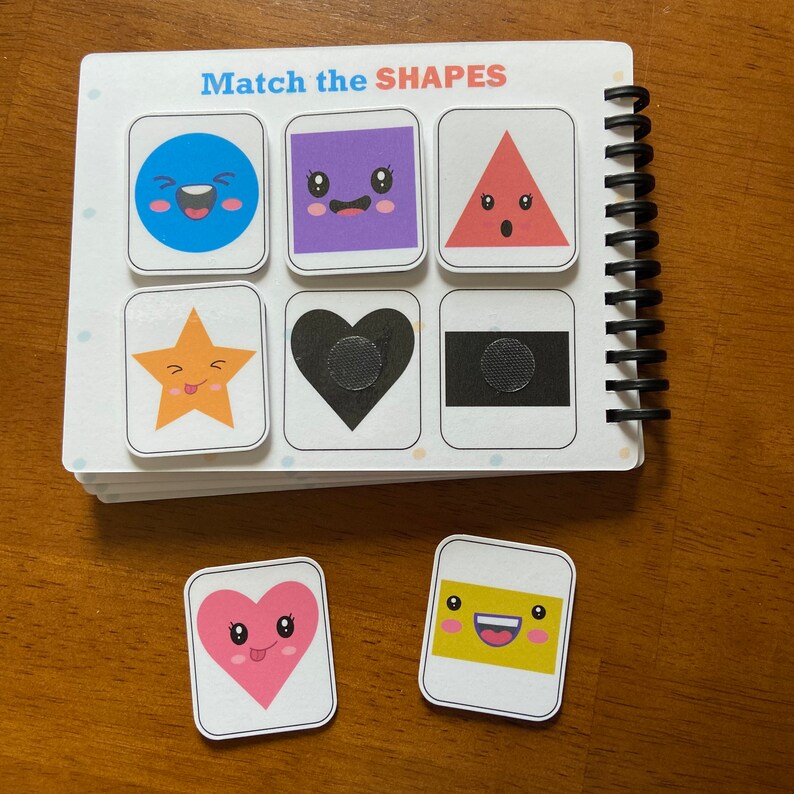 Toddler Mini Busy Book VOL2, Fully Assembled, First Learning Binder ...