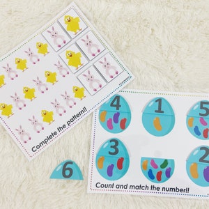 Fun Easter Busy Book Printable for Toddlers, Quiet Book, Busy Books ...