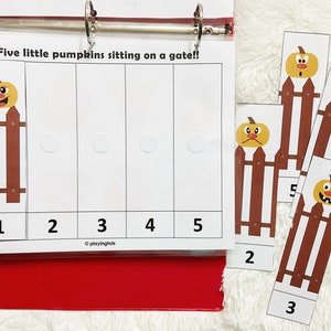 Fall or Autumn Busy Book Printable for Toddlers, Learning Activities ...