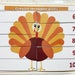 Turkey Themed Busy Book Printable for Toddlers, Thanksgiving Busy Book ...