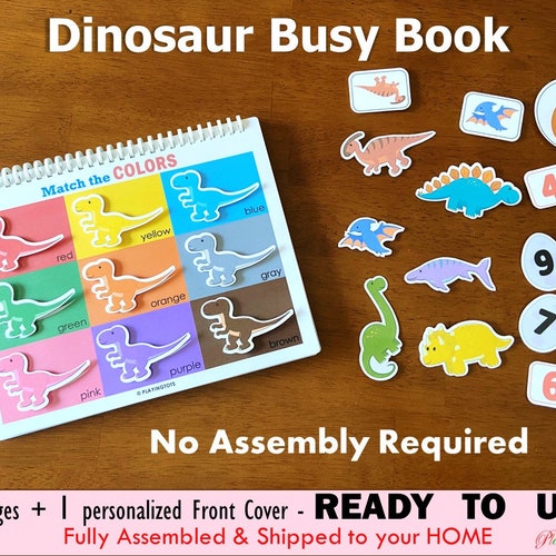 Toddler Activity Binder Preschool Busy Book Homeschool - Etsy