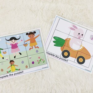 Fun Easter Busy Book Printable for Toddlers, Quiet Book, Busy Books ...
