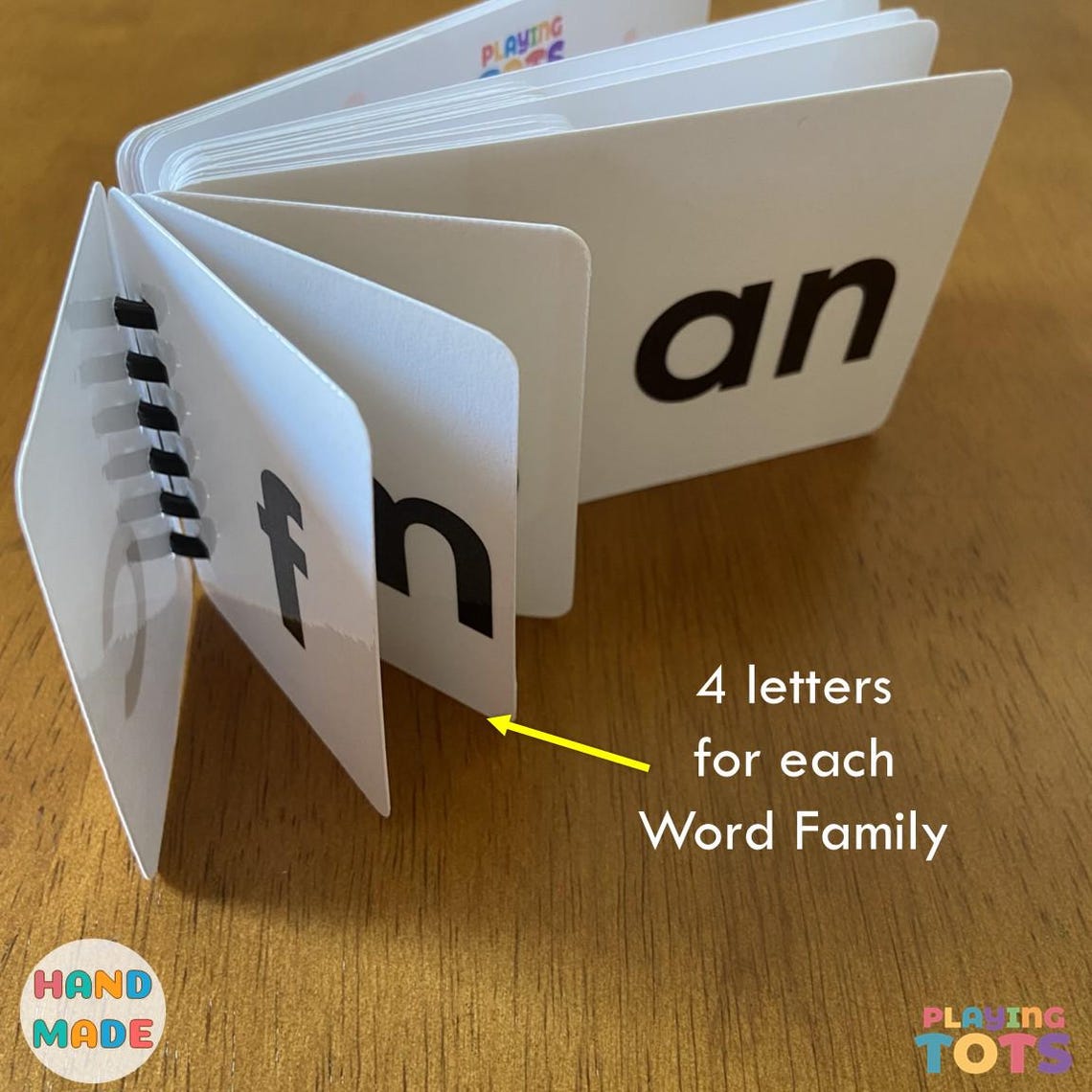 Words Flip Book, CVC Rhyming Words, Word Family Reading Practice ...
