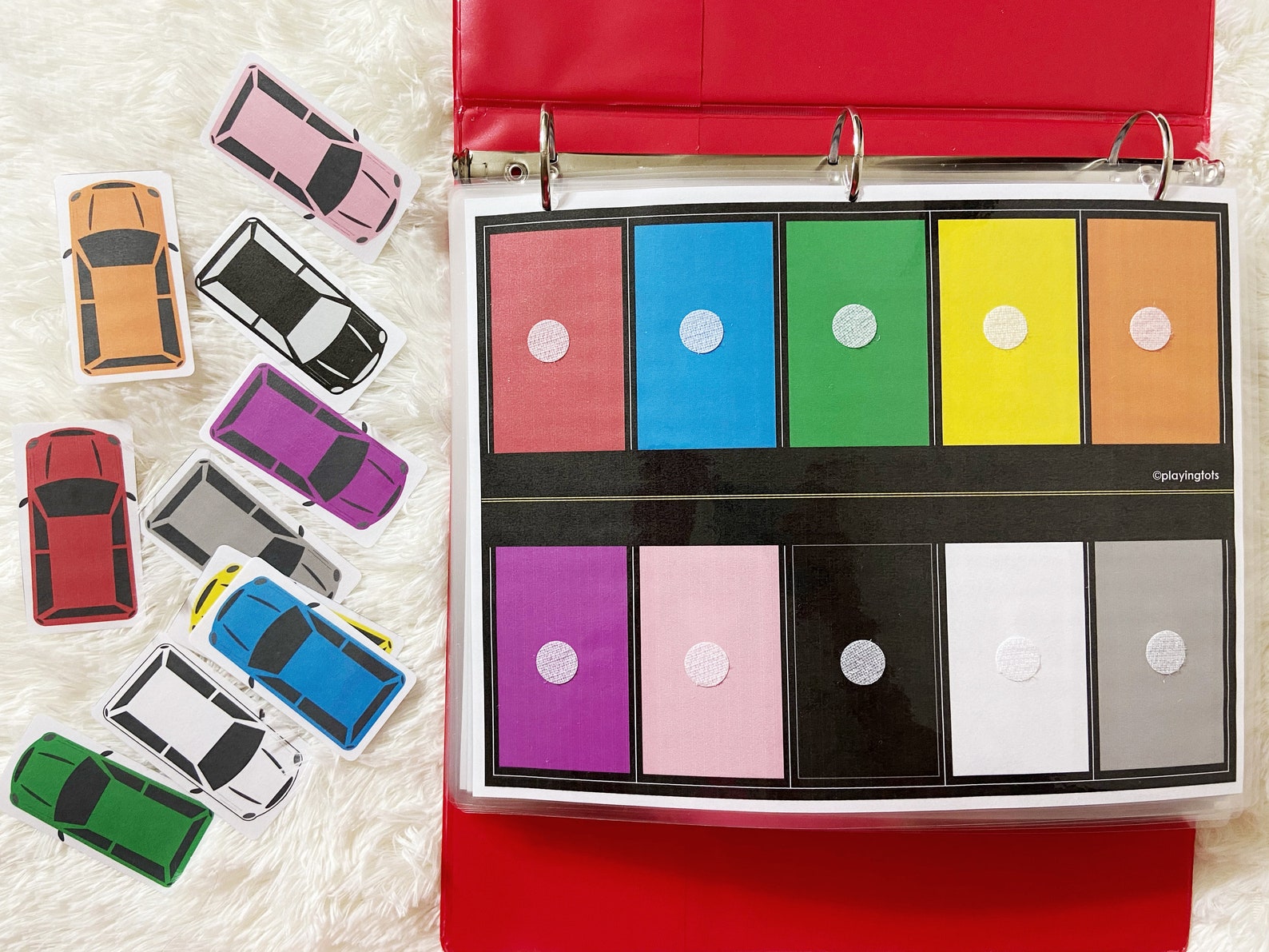 Preschool Busy Book Printable Car Themed Activities Vehicle | Etsy