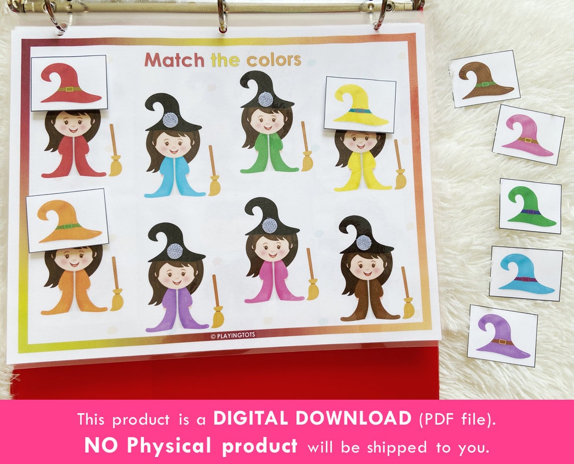 Halloween Busy Book Printable Halloween Activities for - Etsy