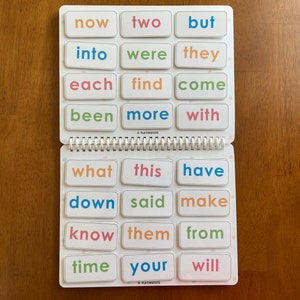 Sight Words Activity Book, Fully Assembled, Learning Binder, Busy Book ...