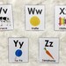 Spanish Alphabet Flash Cards Printable, Alphabet Picture Flashcards ...