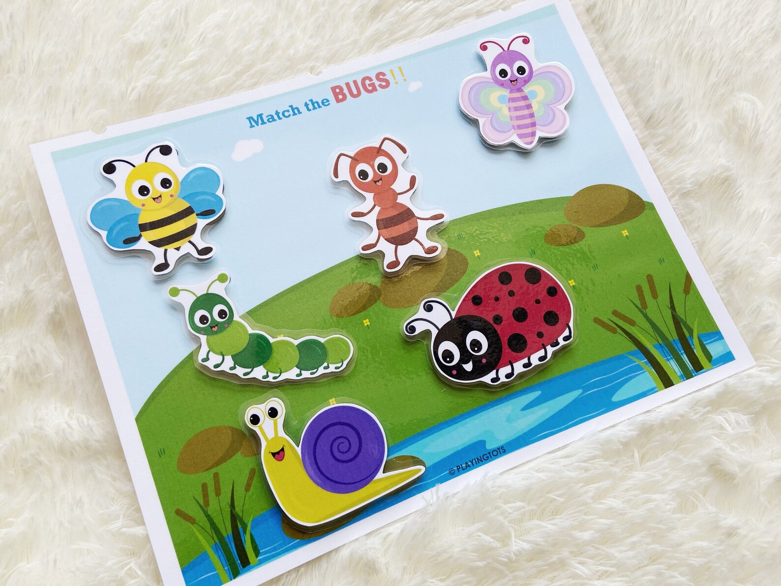Animals Shadow Matching Activity Printable, Bugs Silhouette Toddler ...