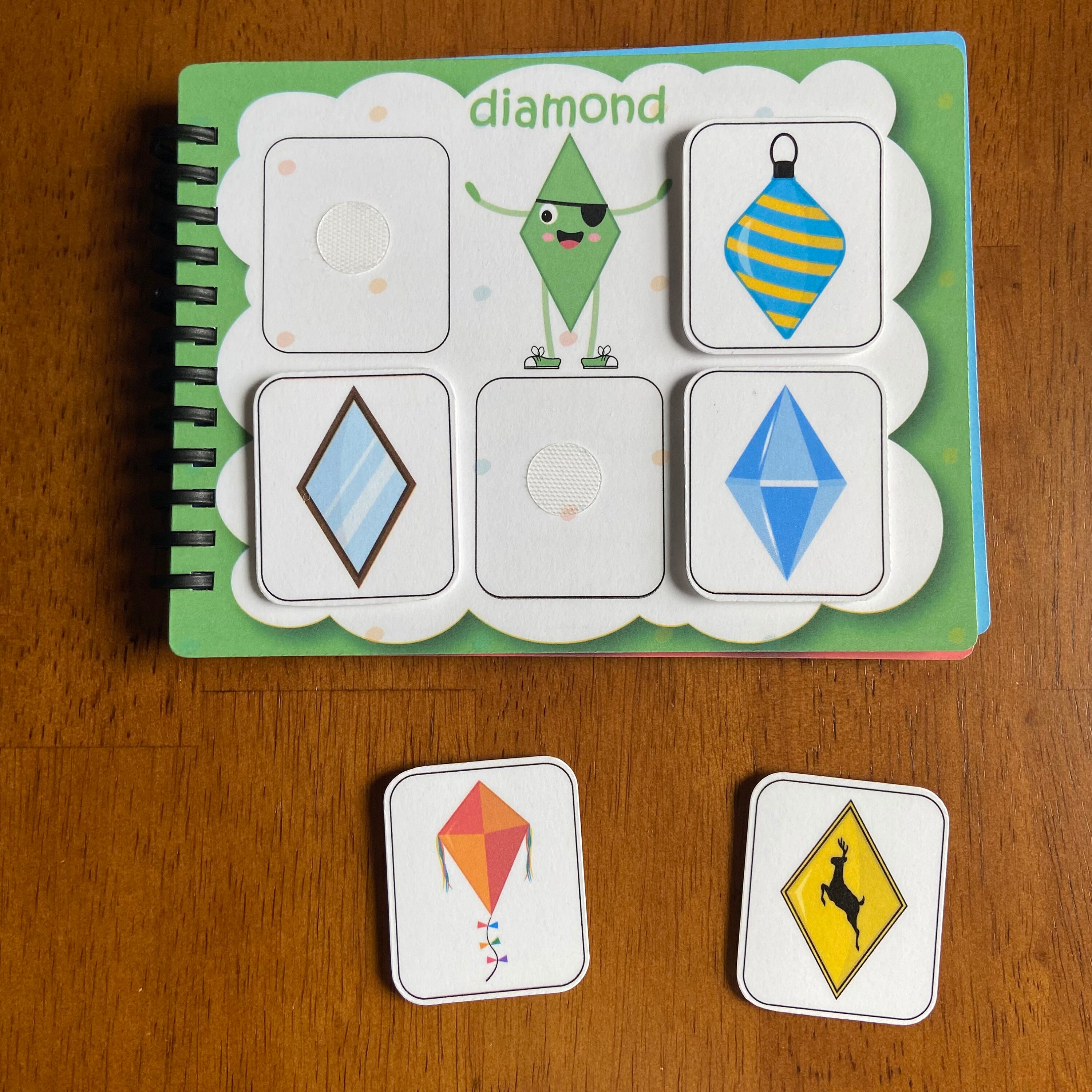 Shapes Busy Book, Mini Book VOL7, Fully Assembled, Learn the Shapes ...