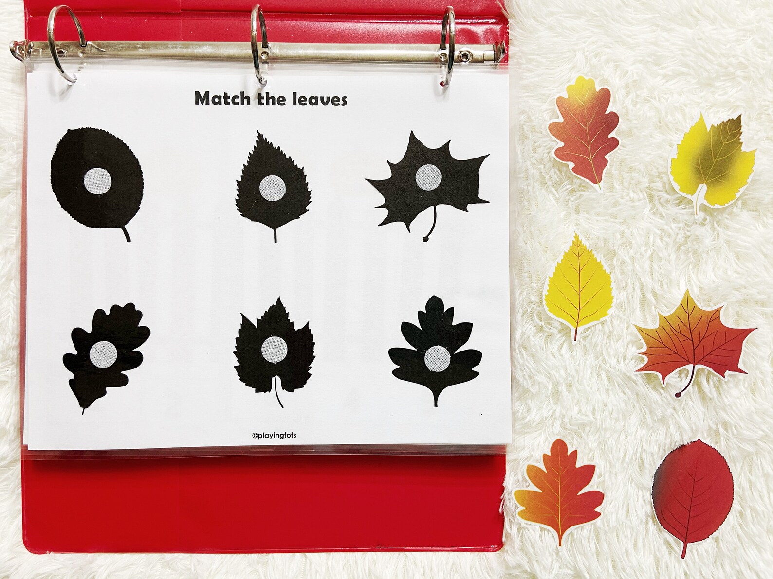 Fall or Autumn Busy Book Printable for Toddlers Learning | Etsy