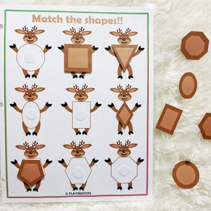 Christmas Toddler Busy Book Printable, Winter Learning Binder, Holiday ...