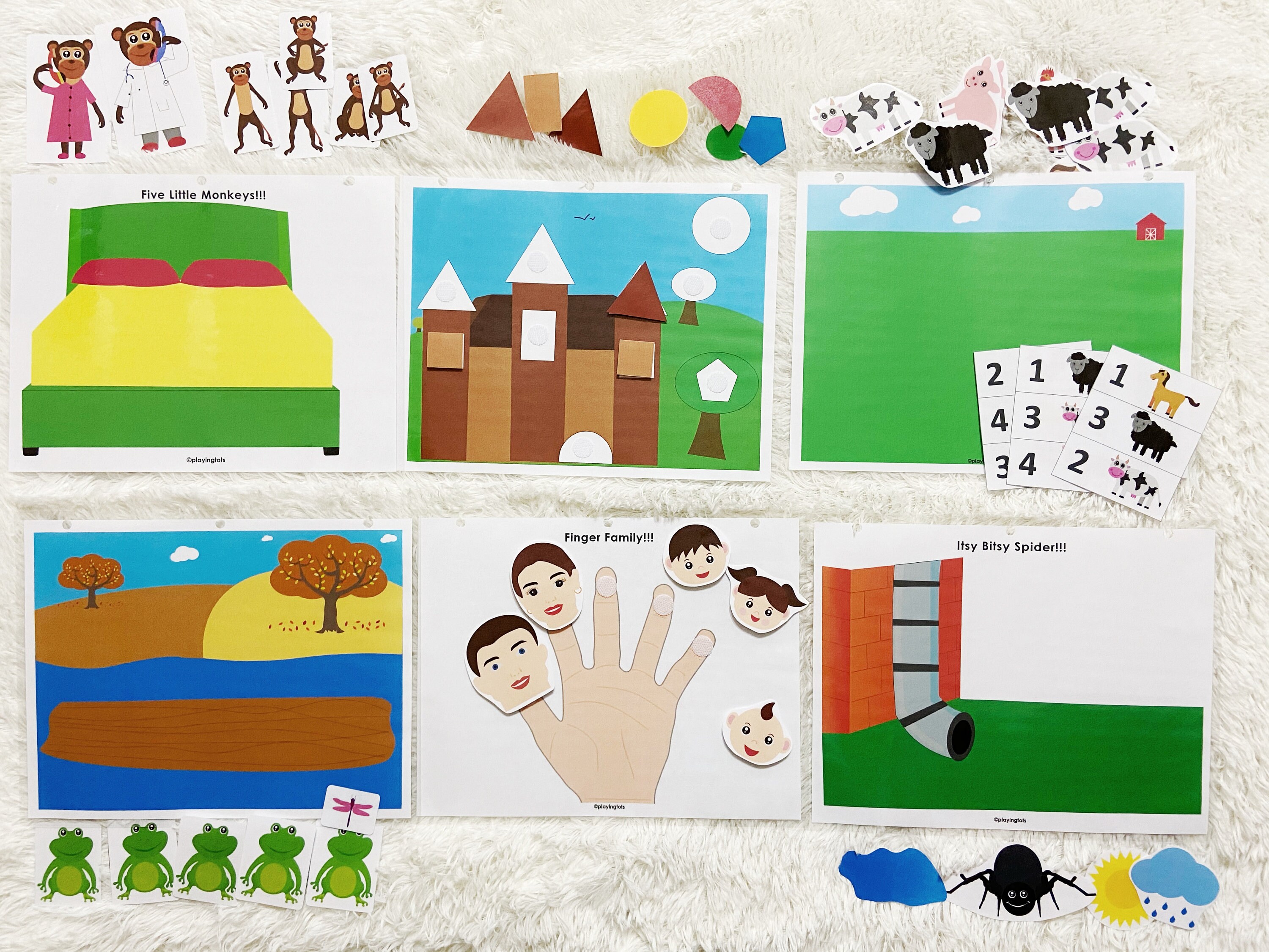 Toddler Busy Book Printable Pack Toddler Learning Folder - Etsy