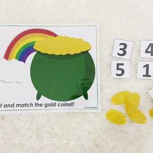 St Patricks Day Busy Book Printable for Toddlers, Quiet Book, Busy ...