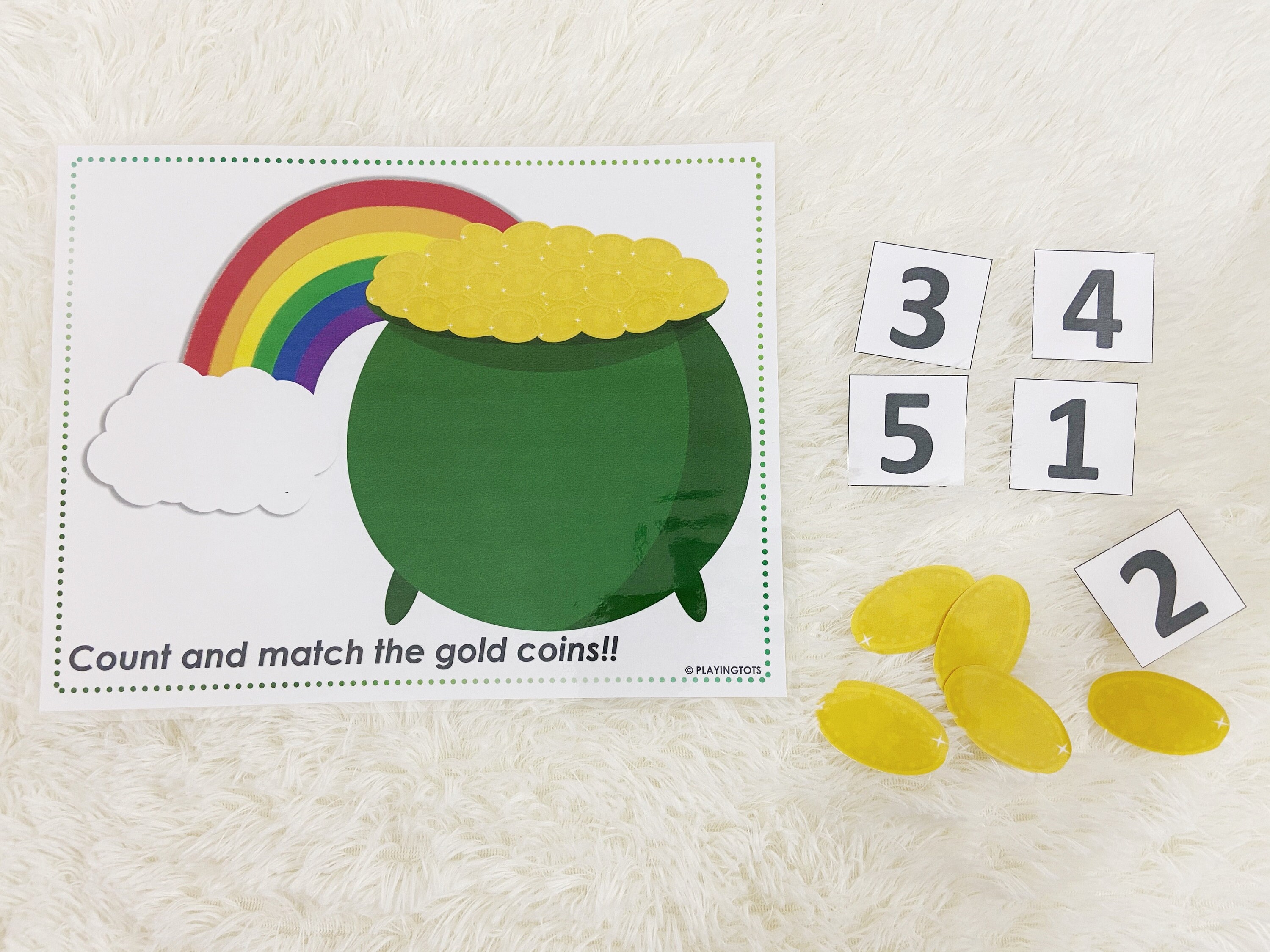 St Patricks Day Busy Book Printable for Toddlers, Quiet Book, Busy ...