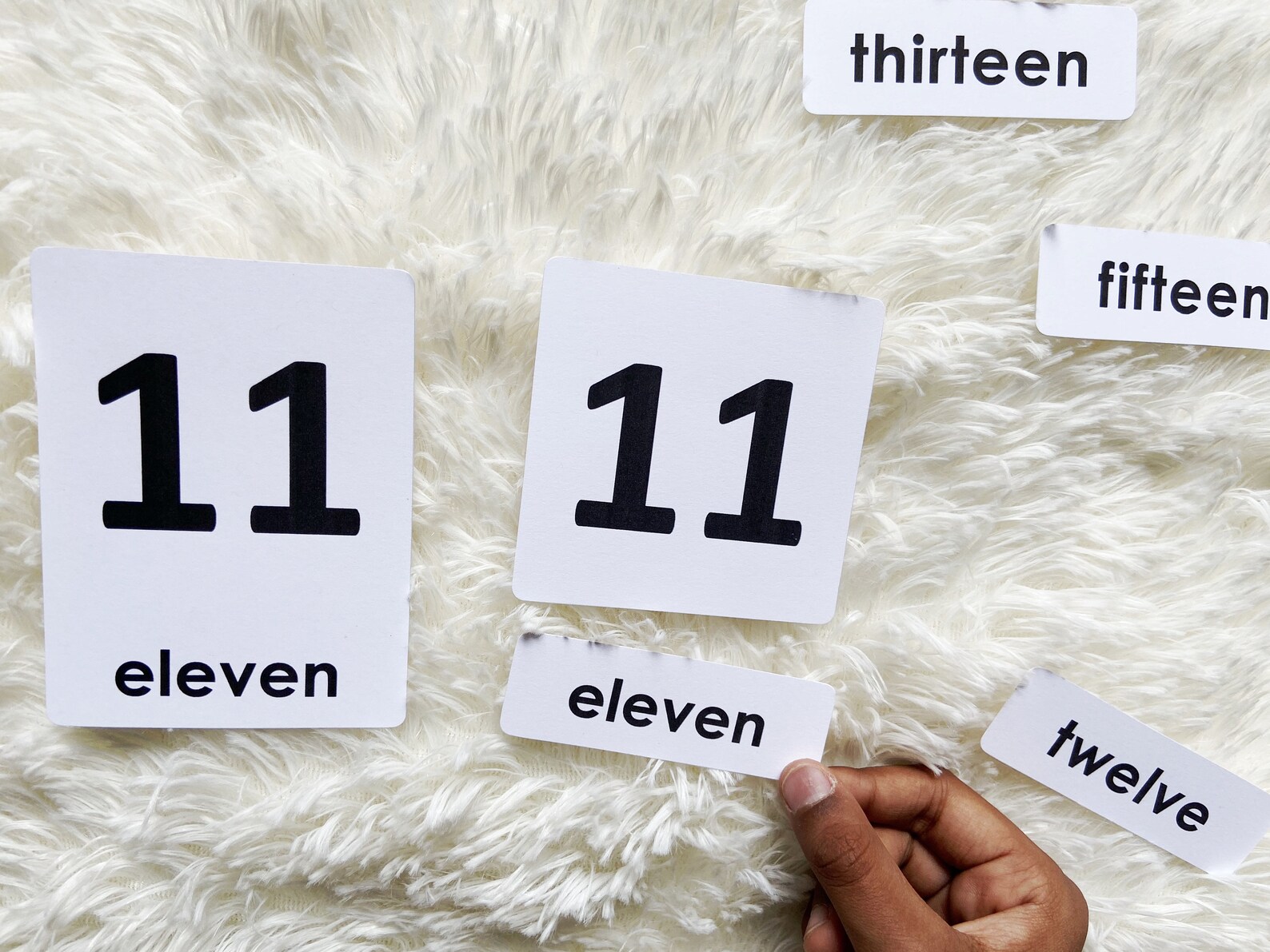 Number Flashcards Printable Numbers 11 to 20 Cards - Etsy UK