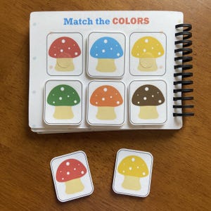 Toddler Busy Book, Mini Book VOL11, Fully Assembled, Fall Themed ...