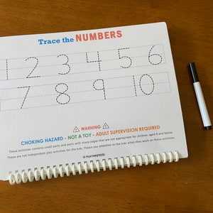 Personalized Toddler Learning Binder Fully Assembled Busy - Etsy