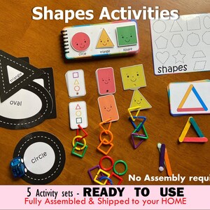 Preschool Activities, Shapes Activities, Fully Assembled, Learn 2D ...