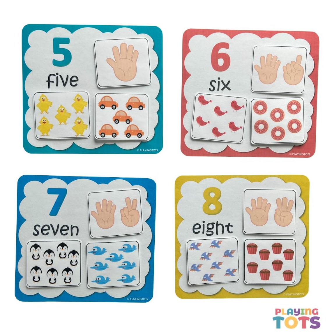 Counting Practice Activity Printable, Learn to Count, Preschool Math ...