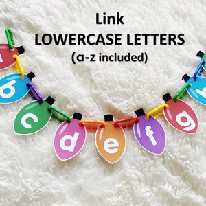 Christmas Toddler Activities Printable, Alphabet Linking, Numbers ...