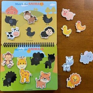 Toddler Busy Book, Fully Assembled, First Learning Binder, Fun Quiet ...