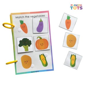 Toddler Mini Busy Book Printable, Travel Size Activity Book, Fun Quiet ...