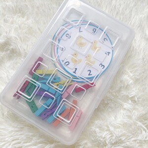 Count and Clip Animals Cards Printable, Busy Bag Activities, Task Box ...